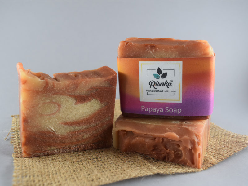 Papaya Soap 100g - Risaka